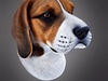 Beagle bust 3D model 3D printable | CGTrader
