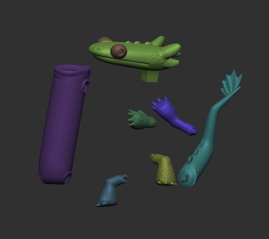 Toothless Dancing Meme 3D model 3D printable | CGTrader