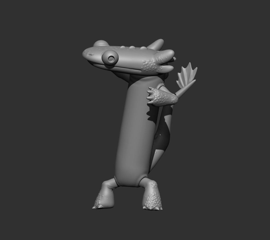 Toothless Dancing Meme 3D model 3D printable | CGTrader
