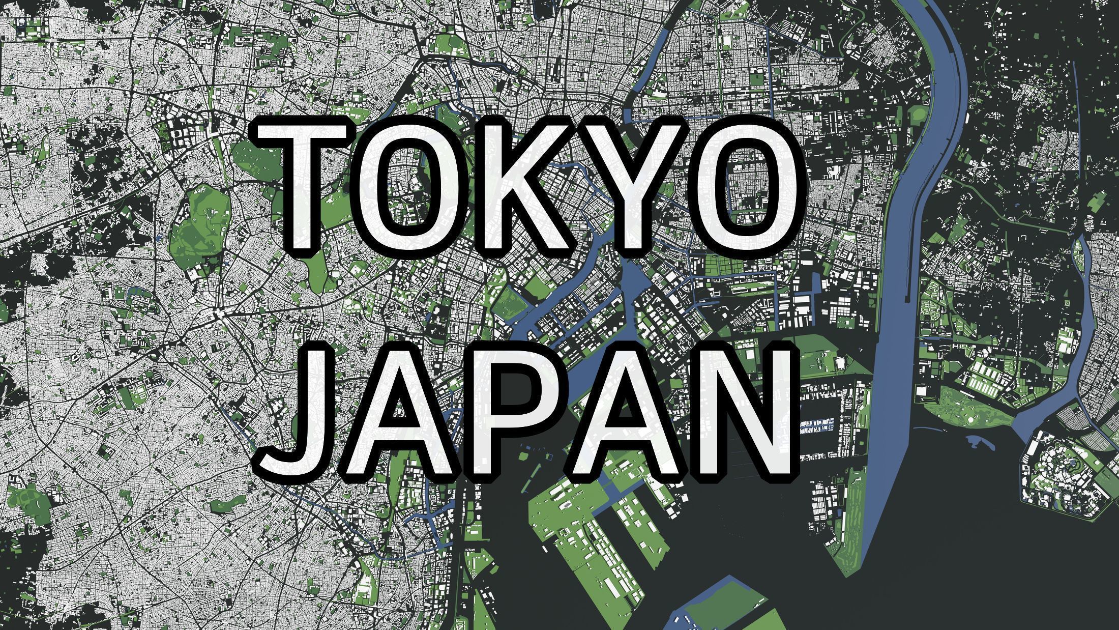 Tokyo Japan - city and mass buildings 3D model | CGTrader