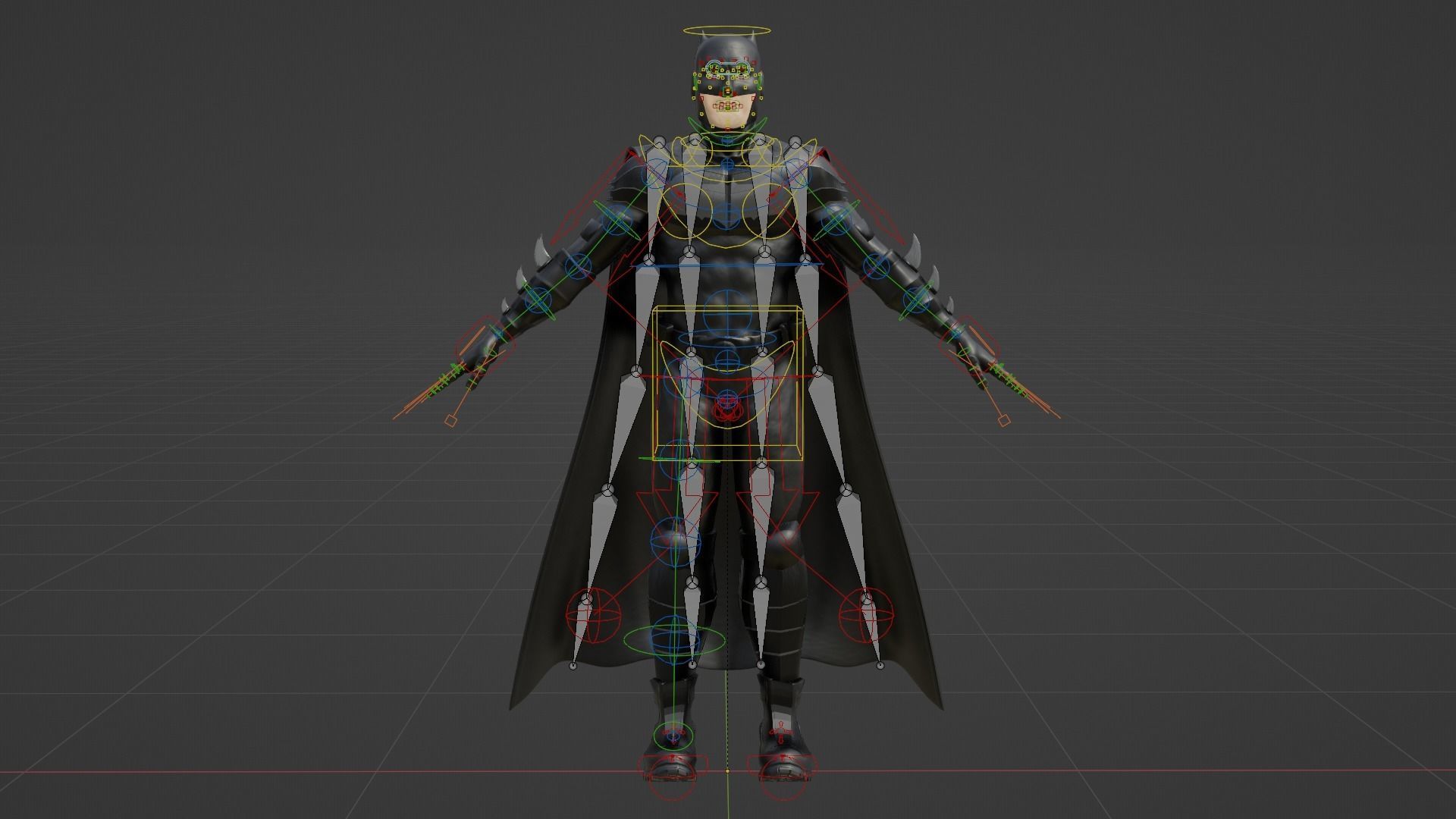 3D model Batman 3D Model Realistic With Rig VR / AR / low-poly | CGTrader