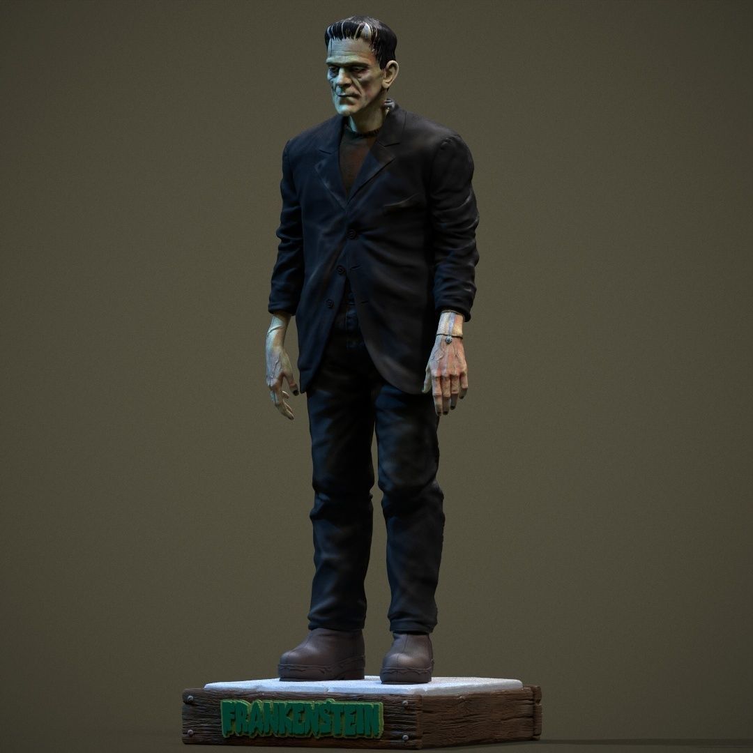 The Monster of Frankenstein 3D model 3D printable | CGTrader