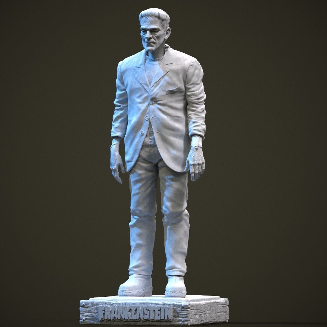 The Monster of Frankenstein 3D model 3D printable | CGTrader