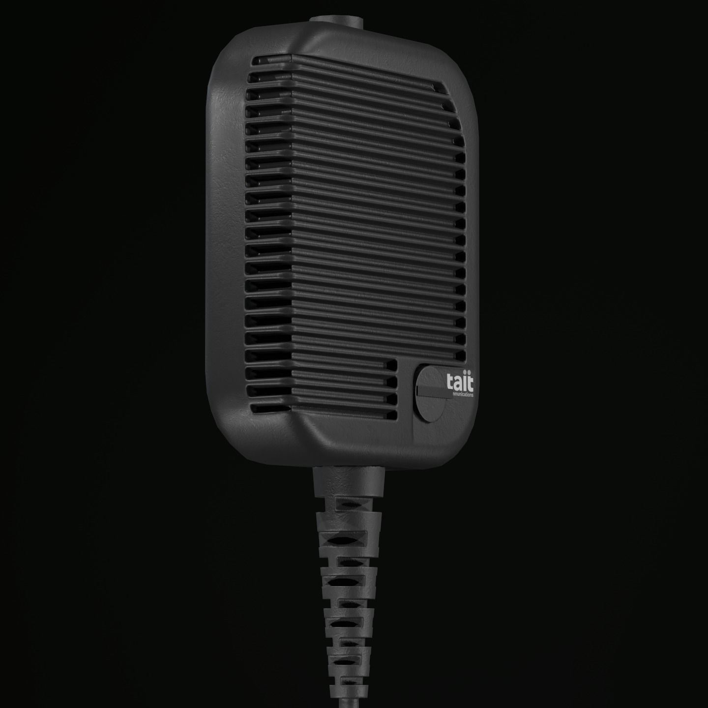 3d Model Tait Tp8100 Communication Microphone Vr Ar Low Poly Cgtrader