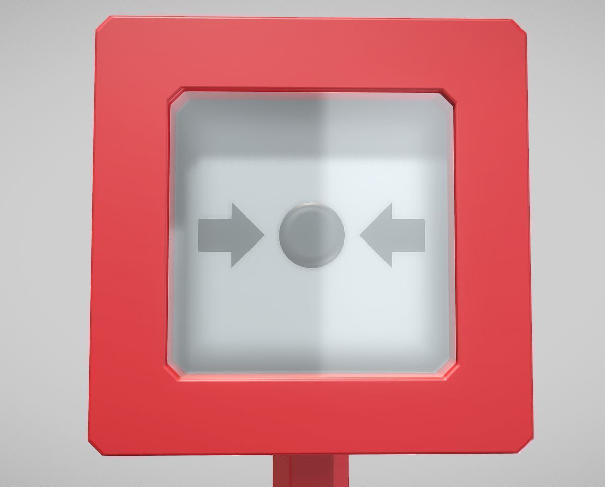 Fire Alarm Buttons 3D model | CGTrader