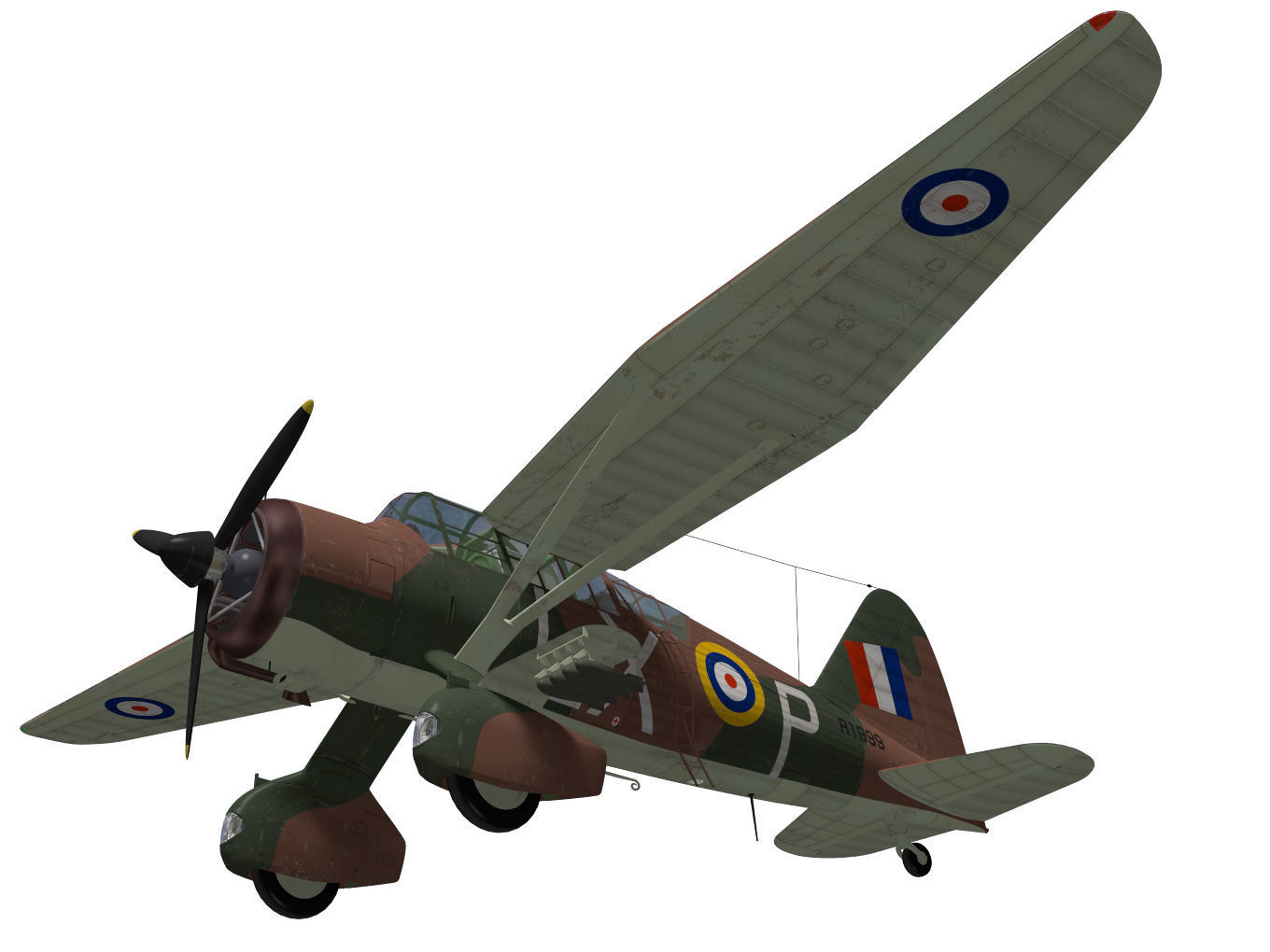 Westland Lysander MkII 3D model | CGTrader