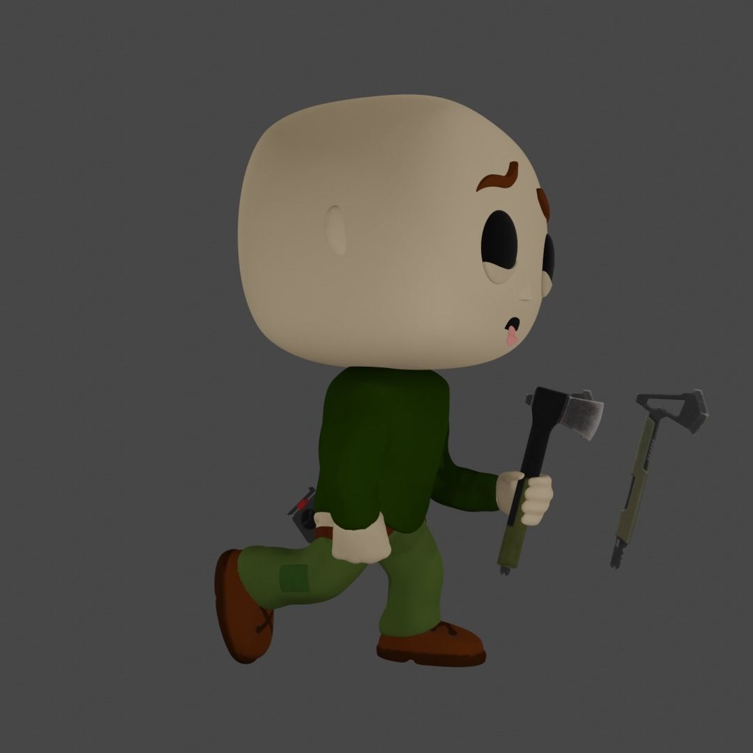 FUNKO POP Axeman ESCAPE FROM TARKOV 3D model 3D printable | CGTrader