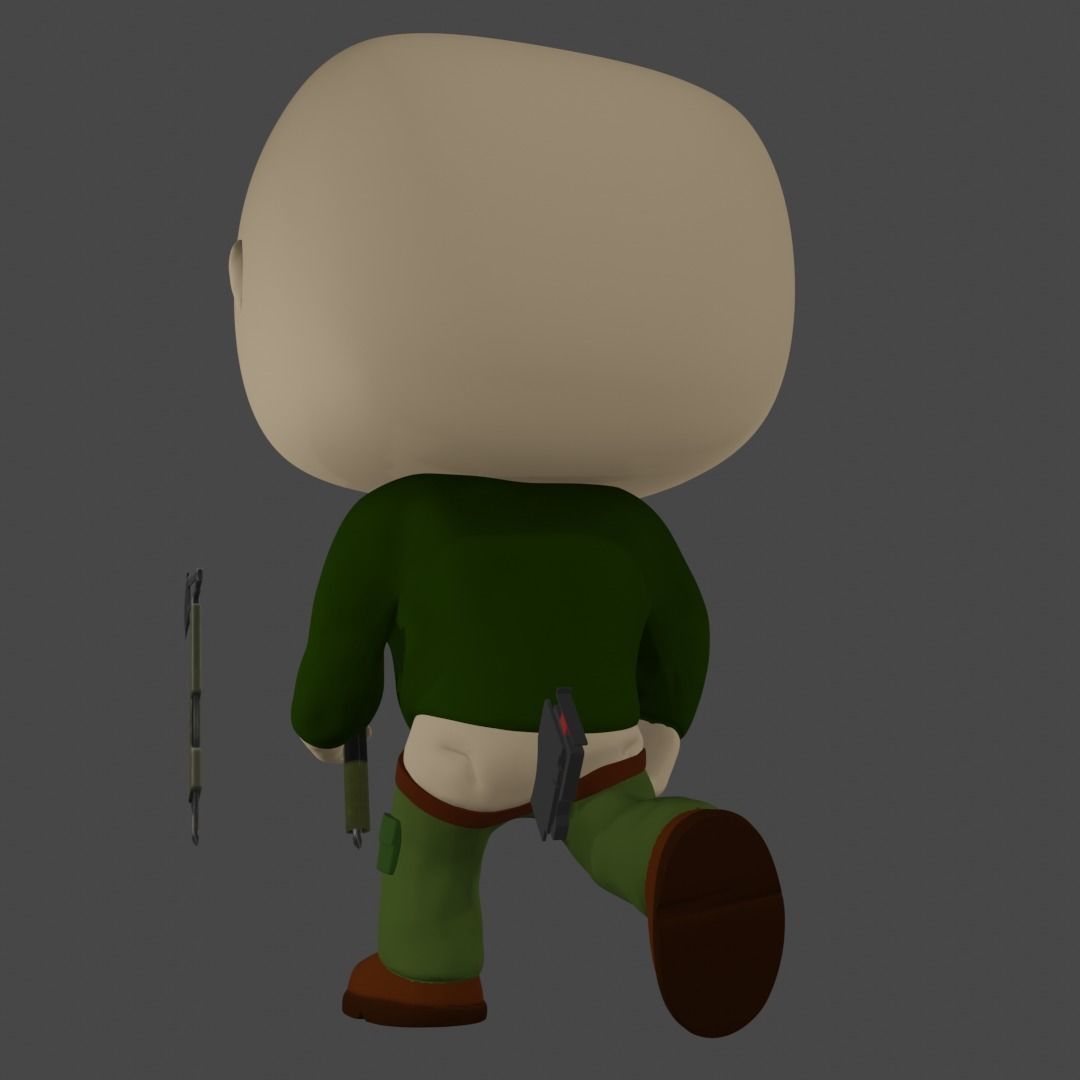 FUNKO POP Axeman ESCAPE FROM TARKOV 3D model 3D printable | CGTrader