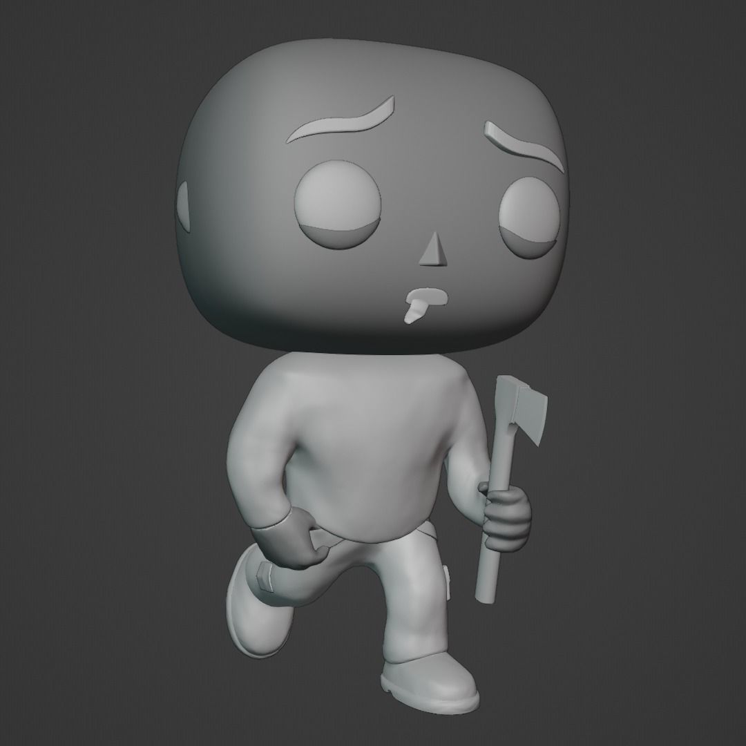 FUNKO POP Axeman ESCAPE FROM TARKOV 3D model 3D printable | CGTrader