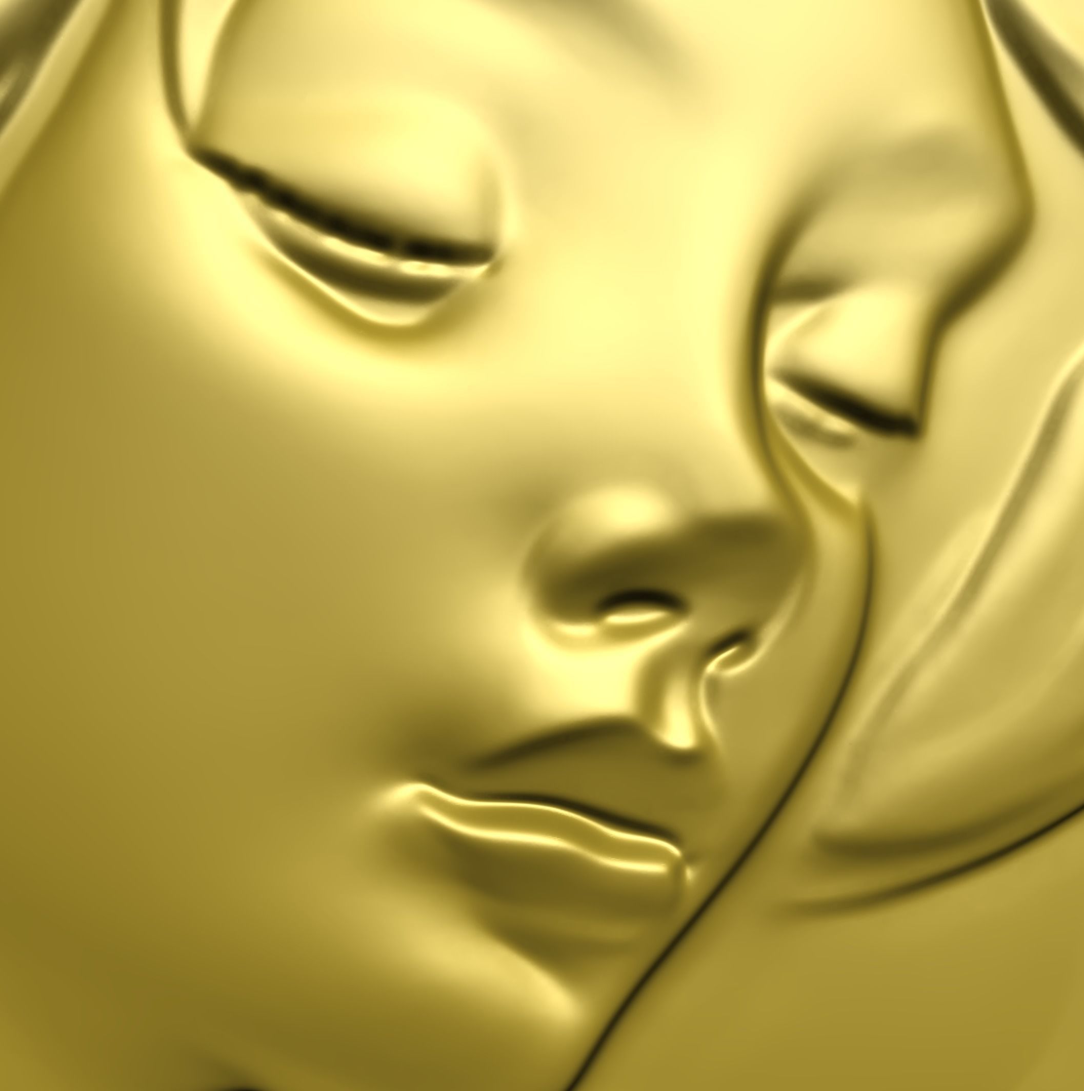 Girl with flowers in background CNC bas-relief 3Dmodel wallart 3D model ...