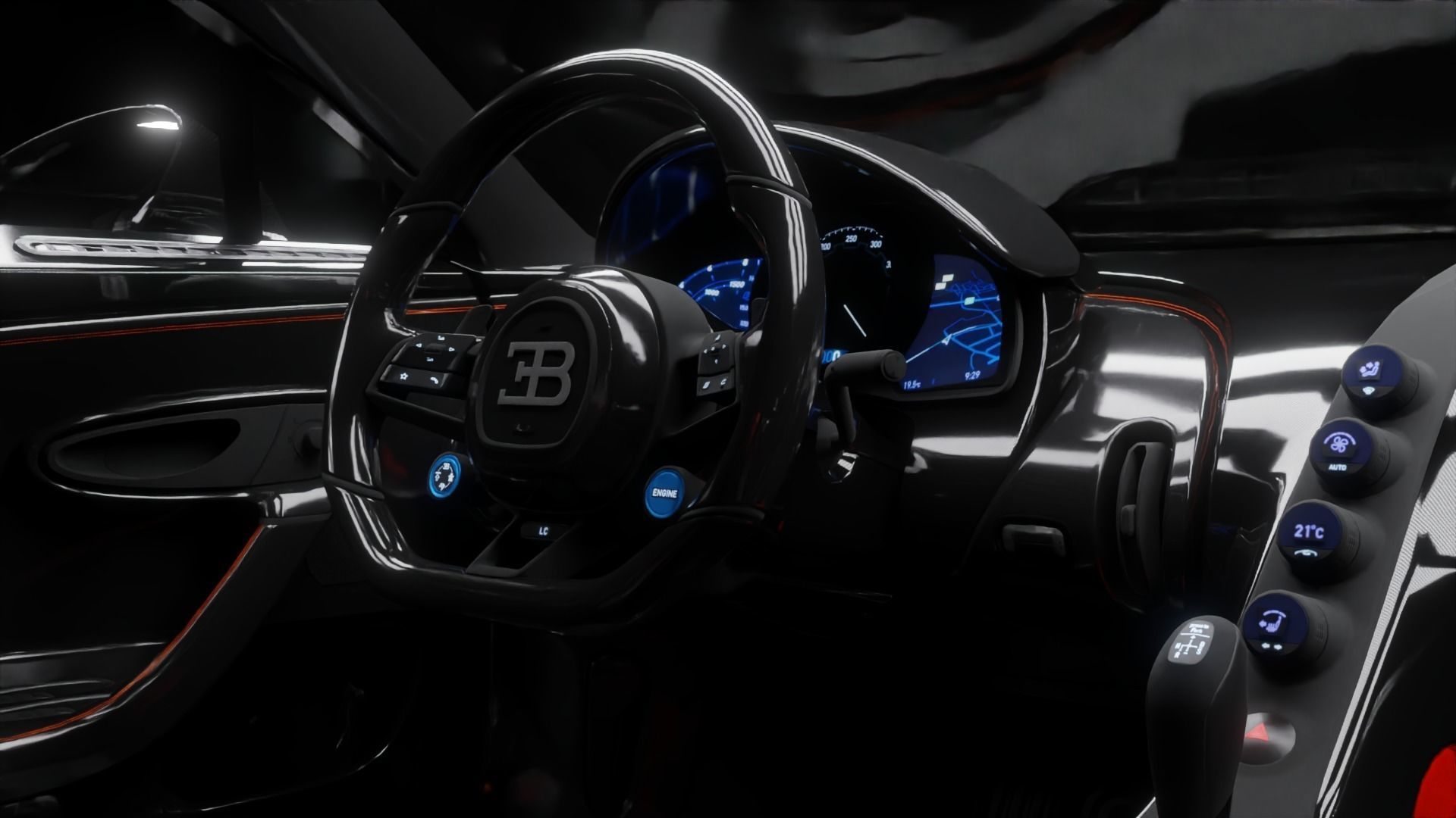Bugatti Chiron super sports 300 free 3D model | CGTrader