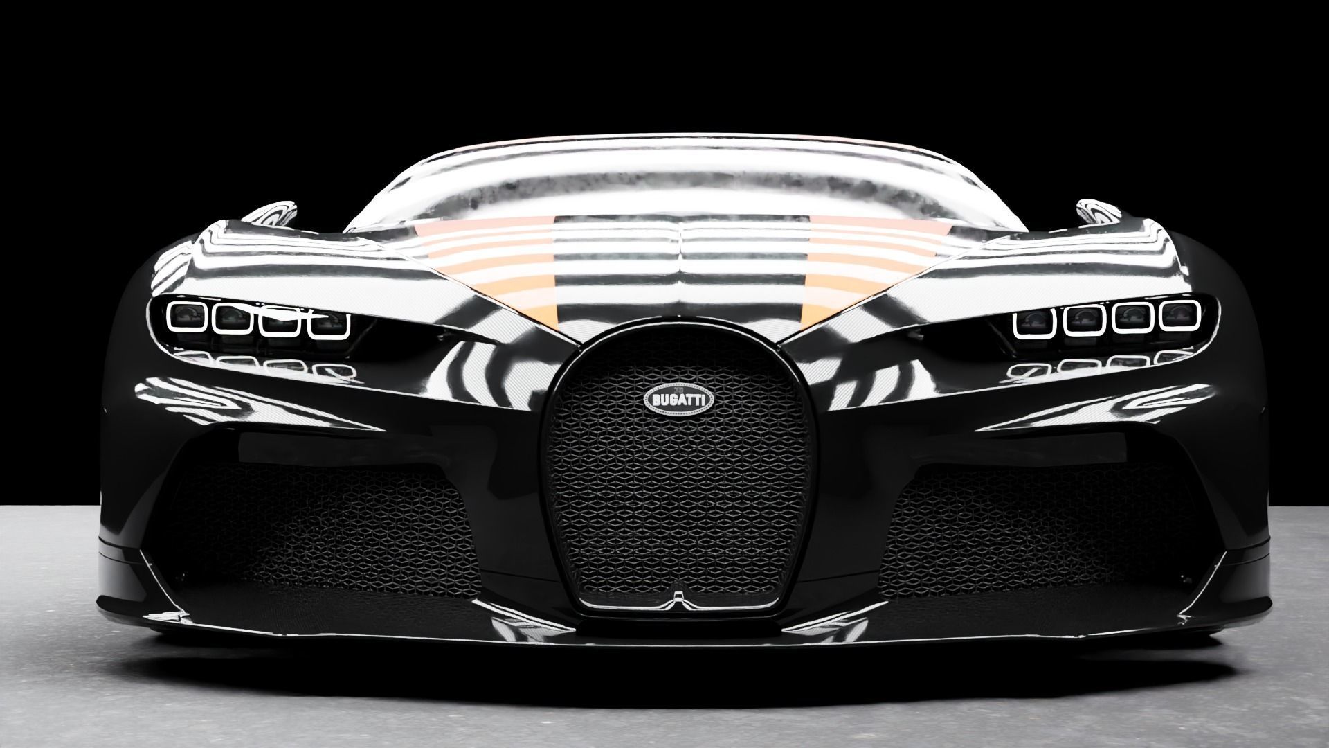 Bugatti Chiron super sports 300 free 3D model | CGTrader
