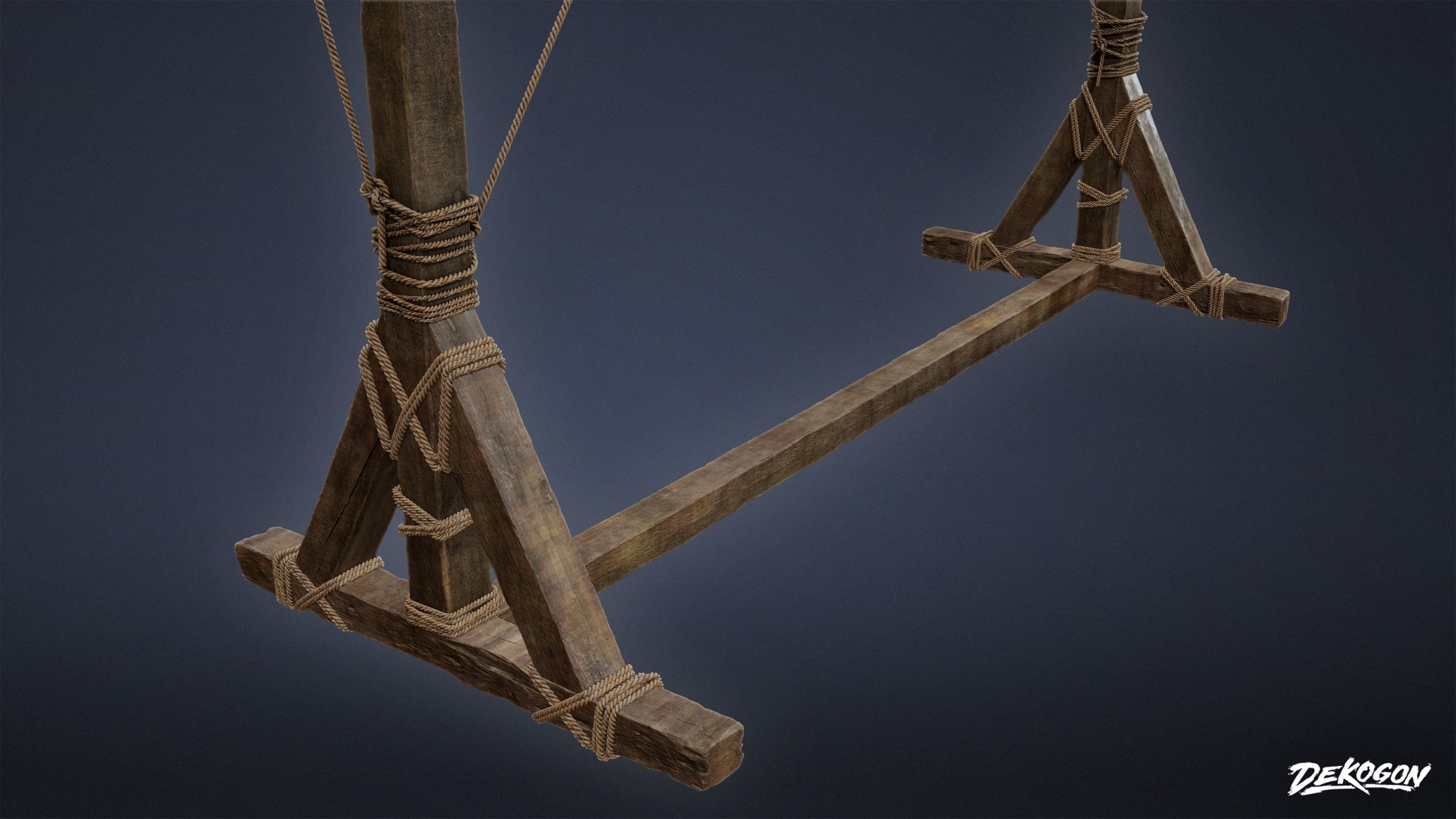 PIRATES - Hanging Pole 02 - NANITE 3D model | CGTrader