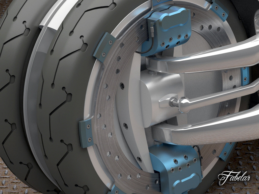 Dodge Tomahawk concept 3D model | CGTrader