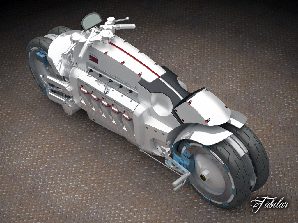 Dodge Tomahawk concept 3D model | CGTrader