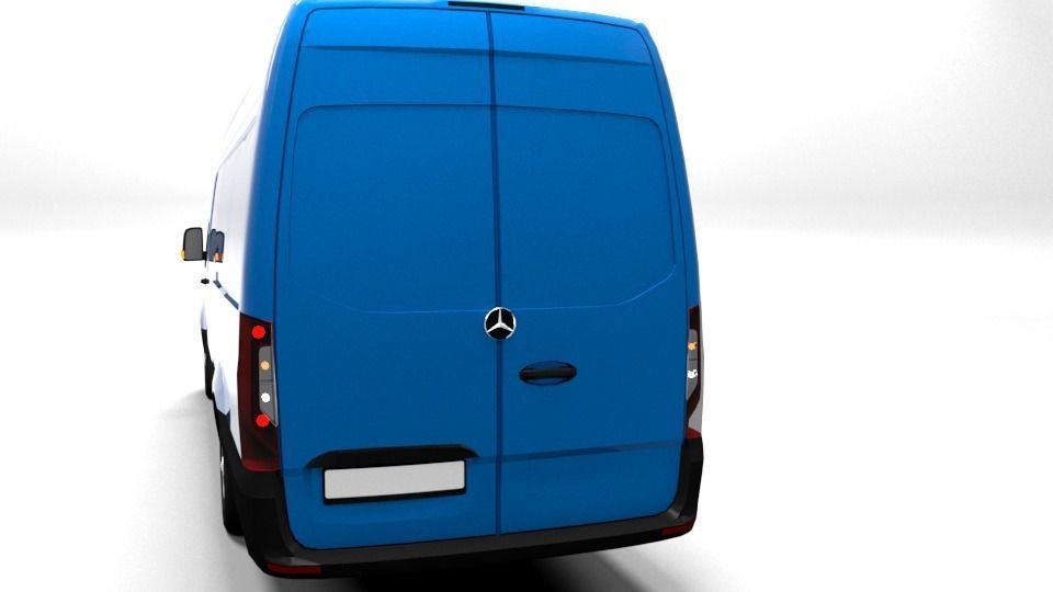 3D model MERCEDES SPRINTER L 2019 VR / AR / low-poly | CGTrader