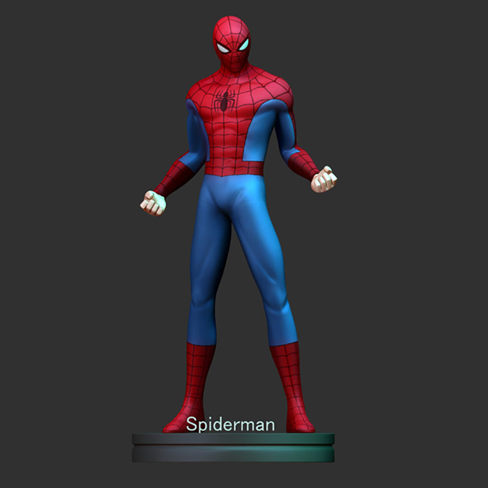 Spiderman Classic 3D Model Ready to Print 3D model 3D printable | CGTrader