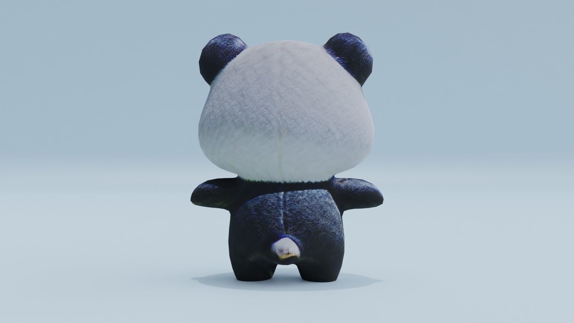 Panda Character T-Pose free VR / AR / low-poly 3D model | CGTrader