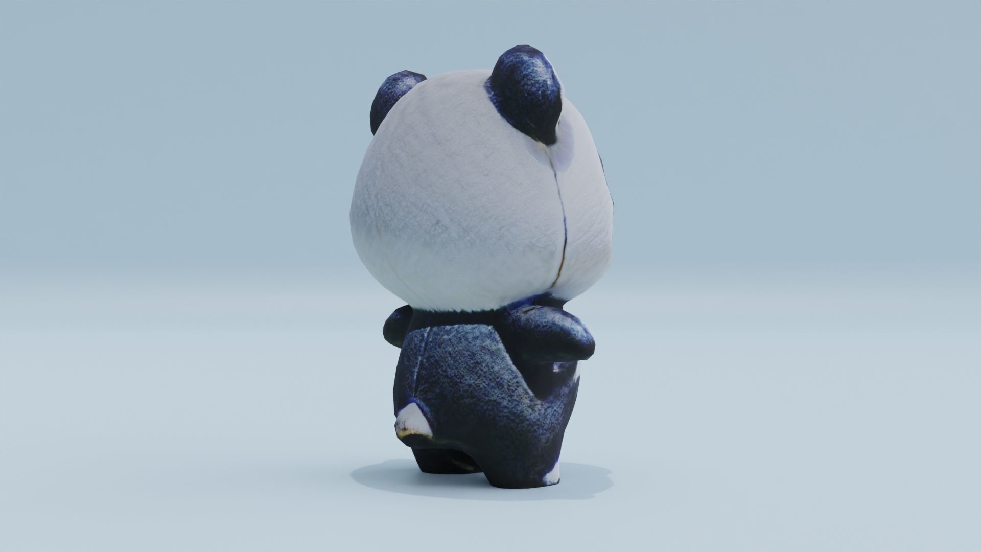 Panda Character T-Pose free VR / AR / low-poly 3D model | CGTrader