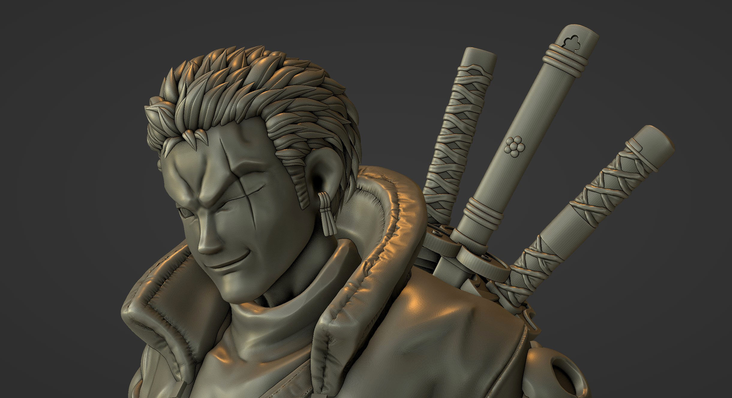 Roronoa Zoro Egghead Arc 3D model 3D printable | CGTrader
