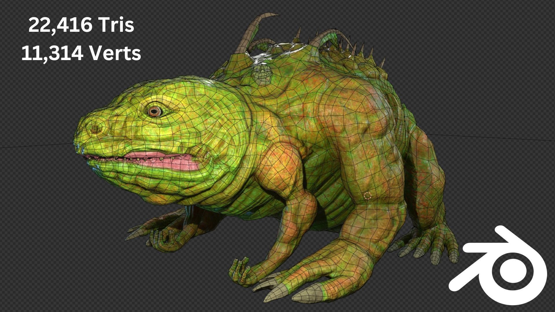 3D model Giant Toad - Creature Game Ready VR / AR / low-poly | CGTrader