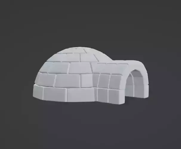 IGLOO 3D MODEL 3D model | CGTrader