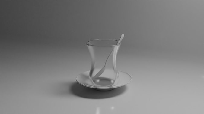 tea cup model free 3D model | CGTrader