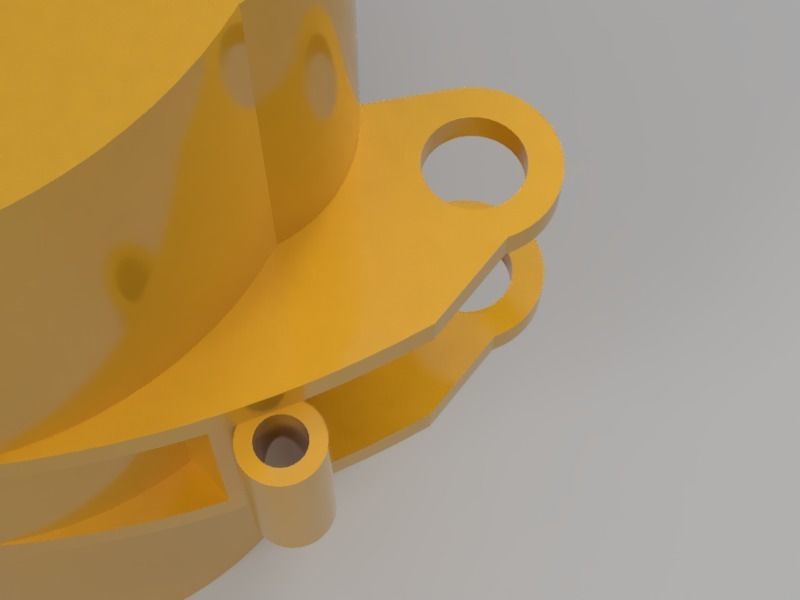 Excavator Bucket 3D model 3D printable | CGTrader