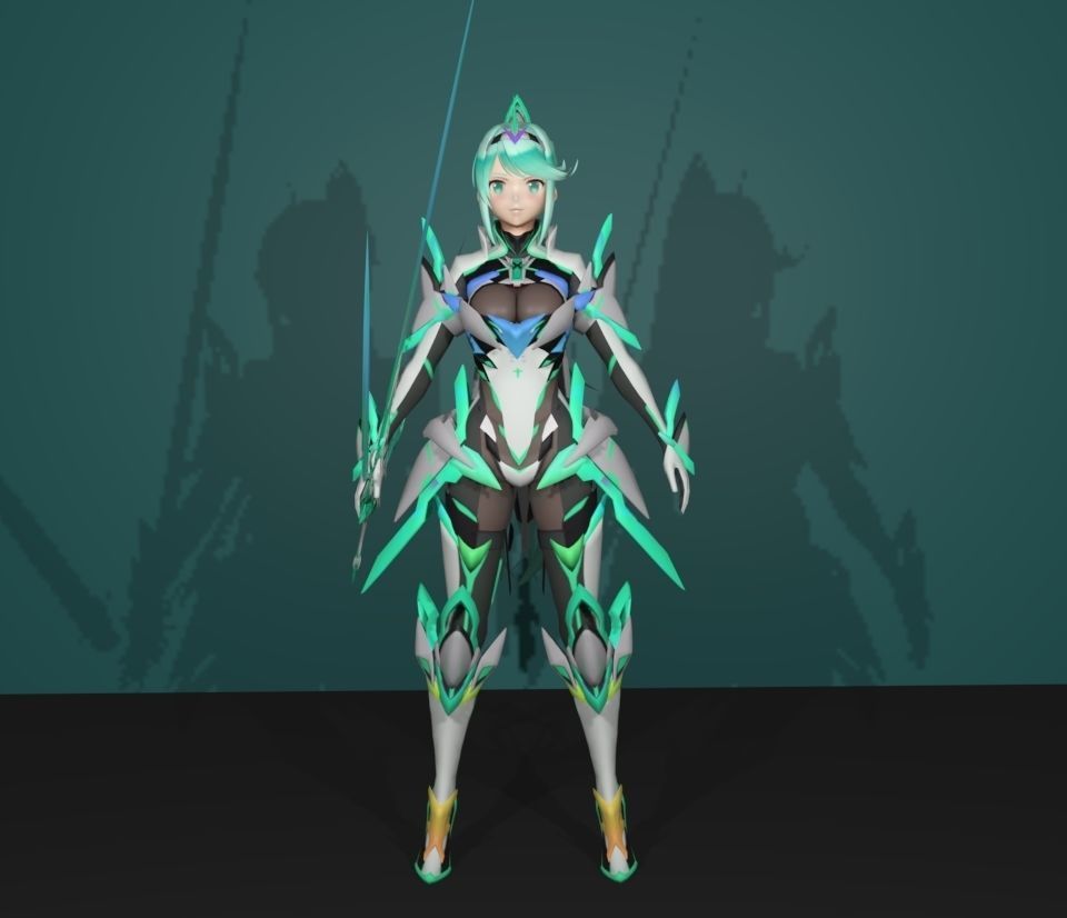 pneuma 3D model animated rigged | CGTrader
