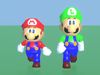 The Beta Mario Brothers Model Pack free 3D model rigged | CGTrader