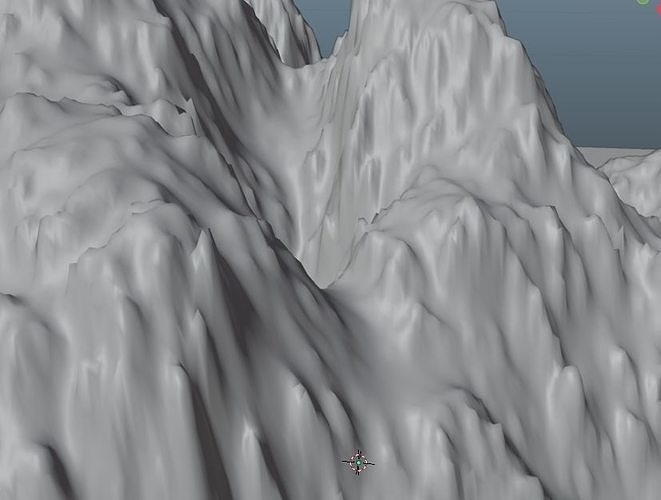 Mountain rocky terrain free 3D model | CGTrader
