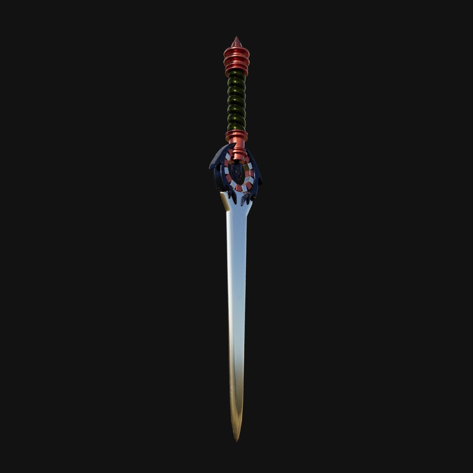 Digital Dragonblade Ferocious 3D Model Sword for Virtual Dragons 3D ...