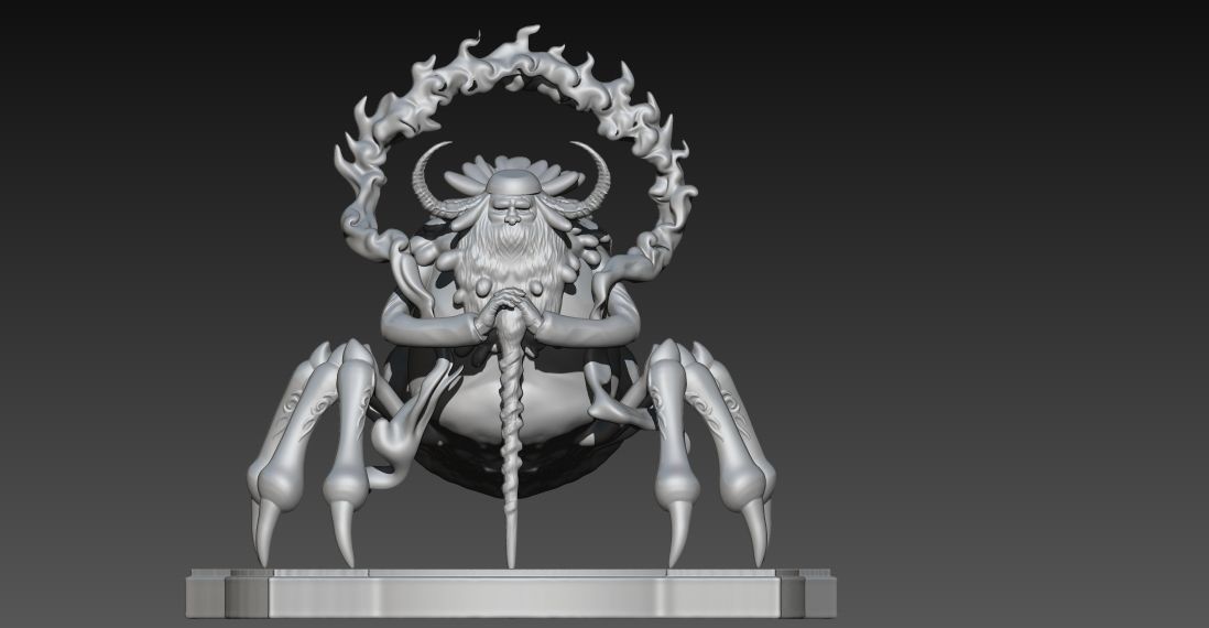 SAIN SATURN - FIVE ELDERS - ONE PIECE - 3D PRINT 3D model 3D printable ...