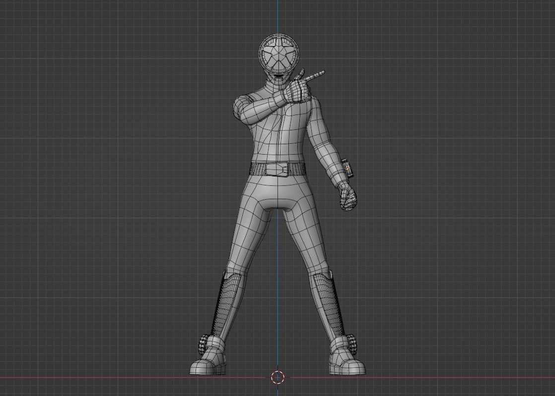 3D model Boon Red - Boonboomger VR / AR / low-poly | CGTrader