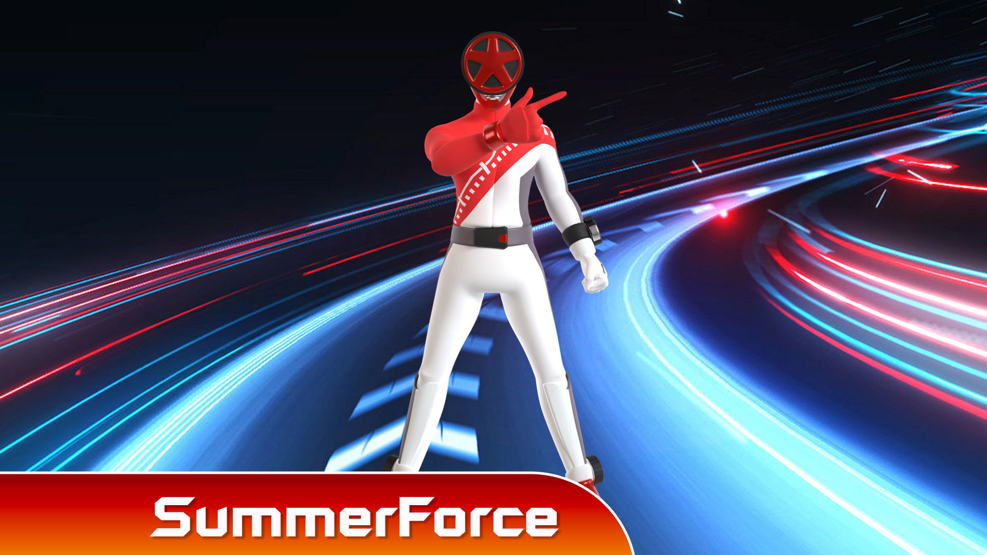 3D model Boon Red - Boonboomger VR / AR / low-poly | CGTrader