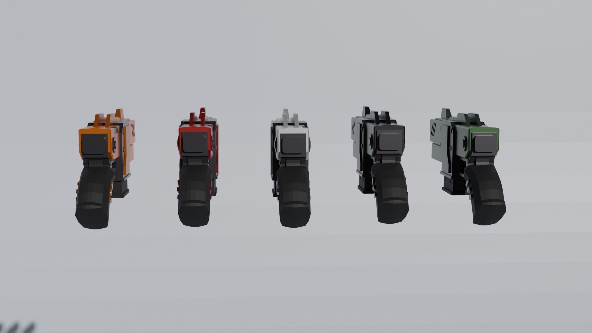 3D model Warhammer 40k Autopistol Reaper VR / AR / low-poly | CGTrader