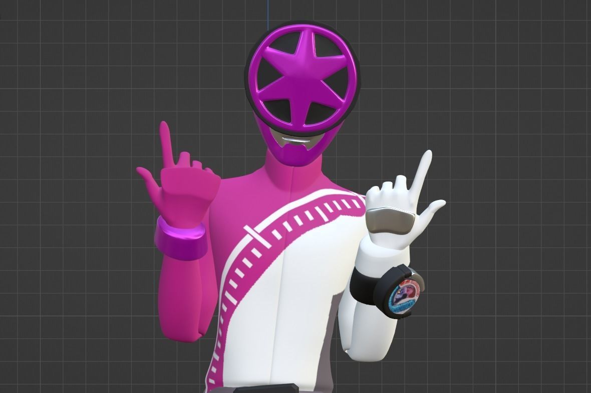3D model Boon Pink - Boonboomger VR / AR / low-poly | CGTrader