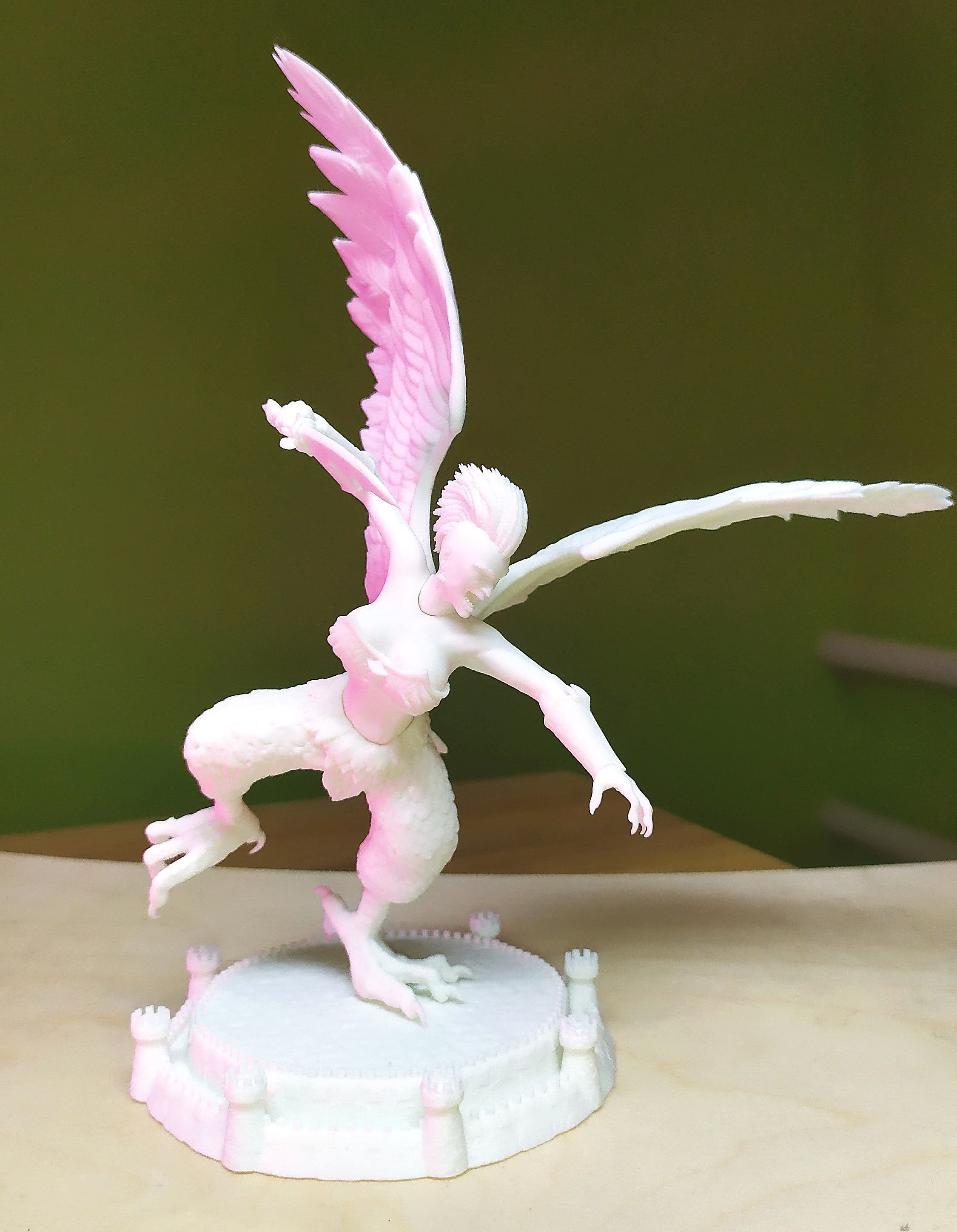 Heroes 3 Harpy Hag of Dungeon 3D model 3D printable | CGTrader