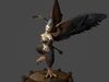 Heroes 3 Harpy Hag of Dungeon 3D model 3D printable | CGTrader