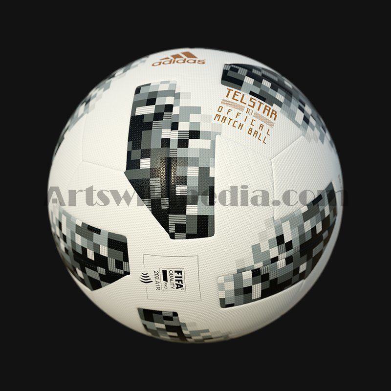 3D Telstar 18 official match ball 3D model | CGTrader