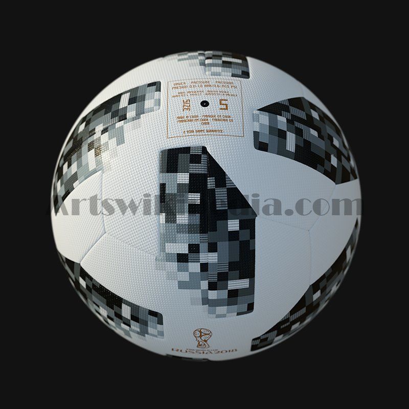 3D Telstar 18 official match ball 3D model | CGTrader