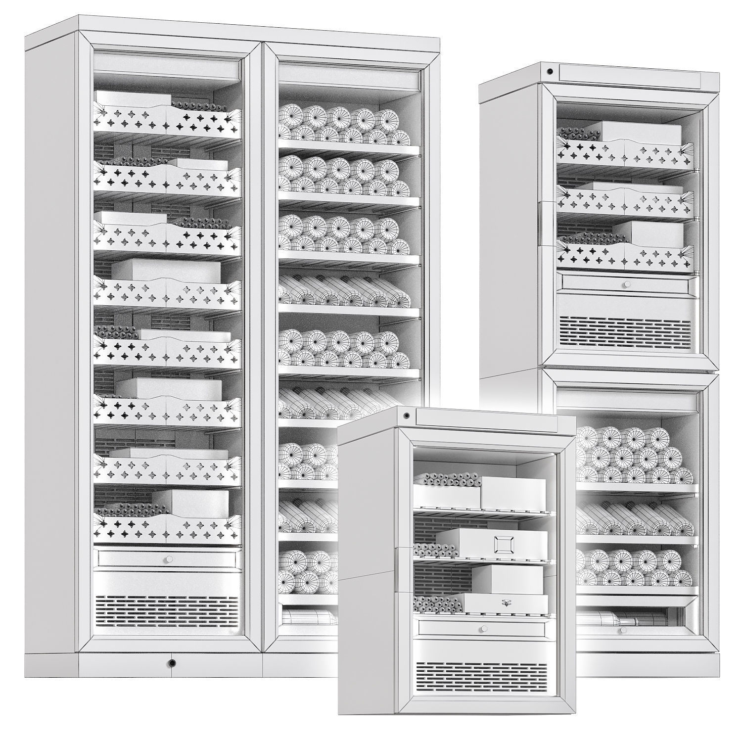 RACING Humidor 3D model | CGTrader