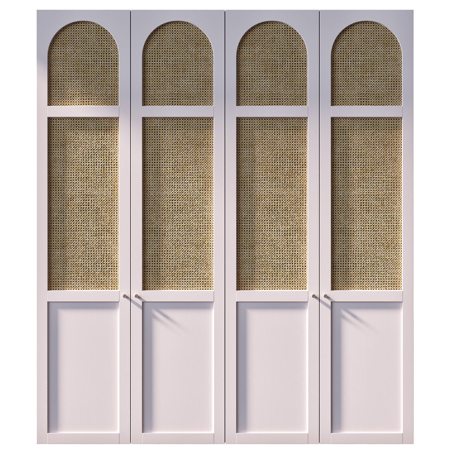 Ratan cabinet doors 3D model | CGTrader