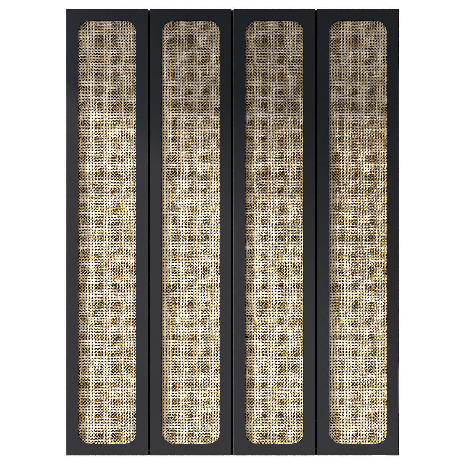 Ratan cabinet doors 3D model | CGTrader