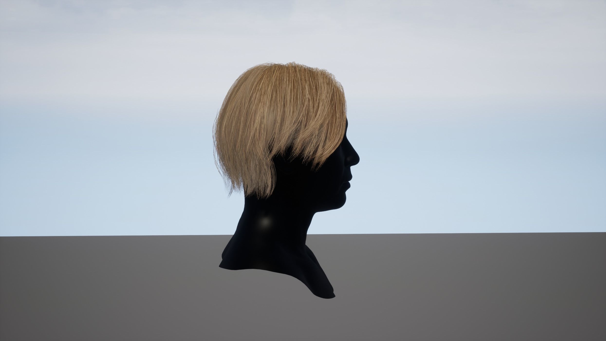 3D model Real-Time ladder haircut VR / AR / low-poly | CGTrader