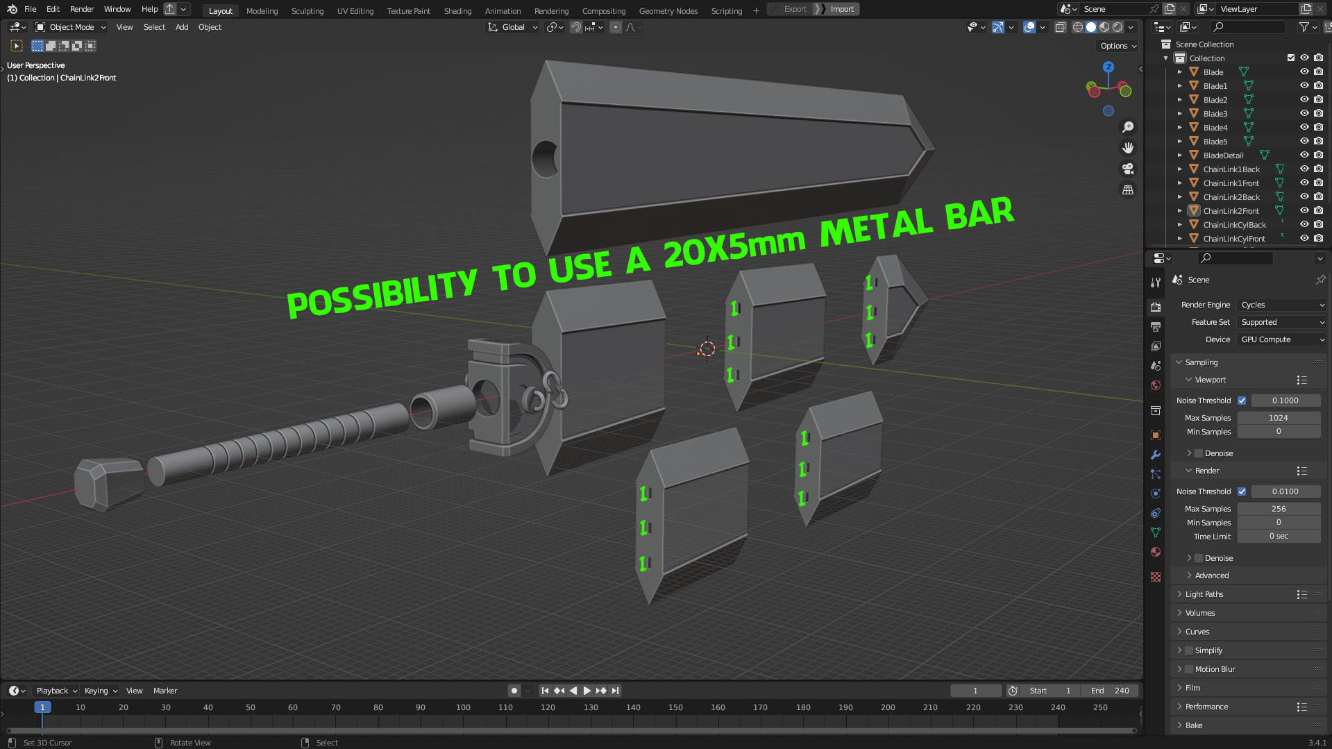 Berserk Guts Dragon Slayer Sword for Cosplay 3D model 3D printable ...