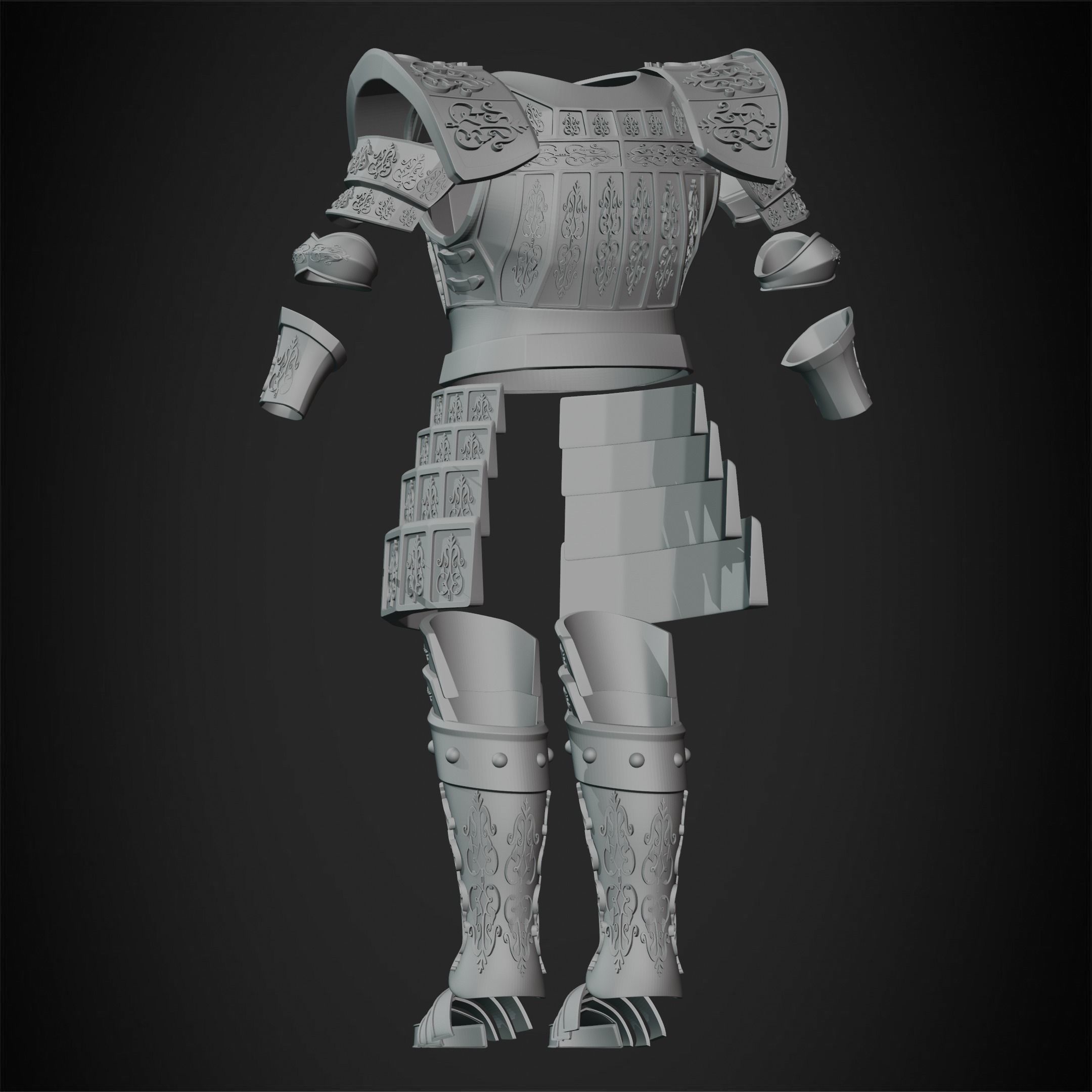 Dark Souls Giant Armor for Cosplay 3D model 3D printable | CGTrader