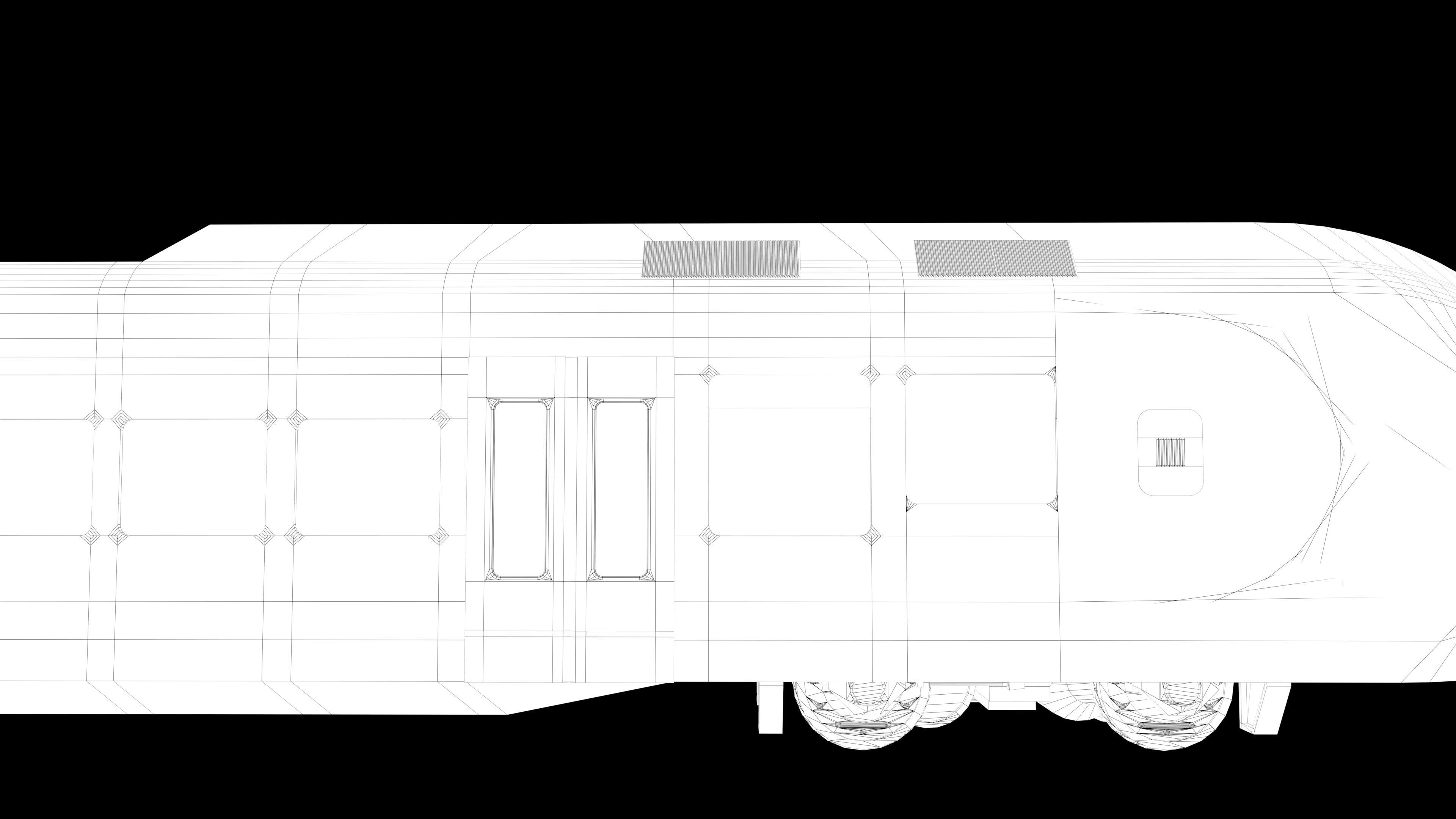 Anime SM5 Commuter Train free VR / AR / low-poly 3D model | CGTrader