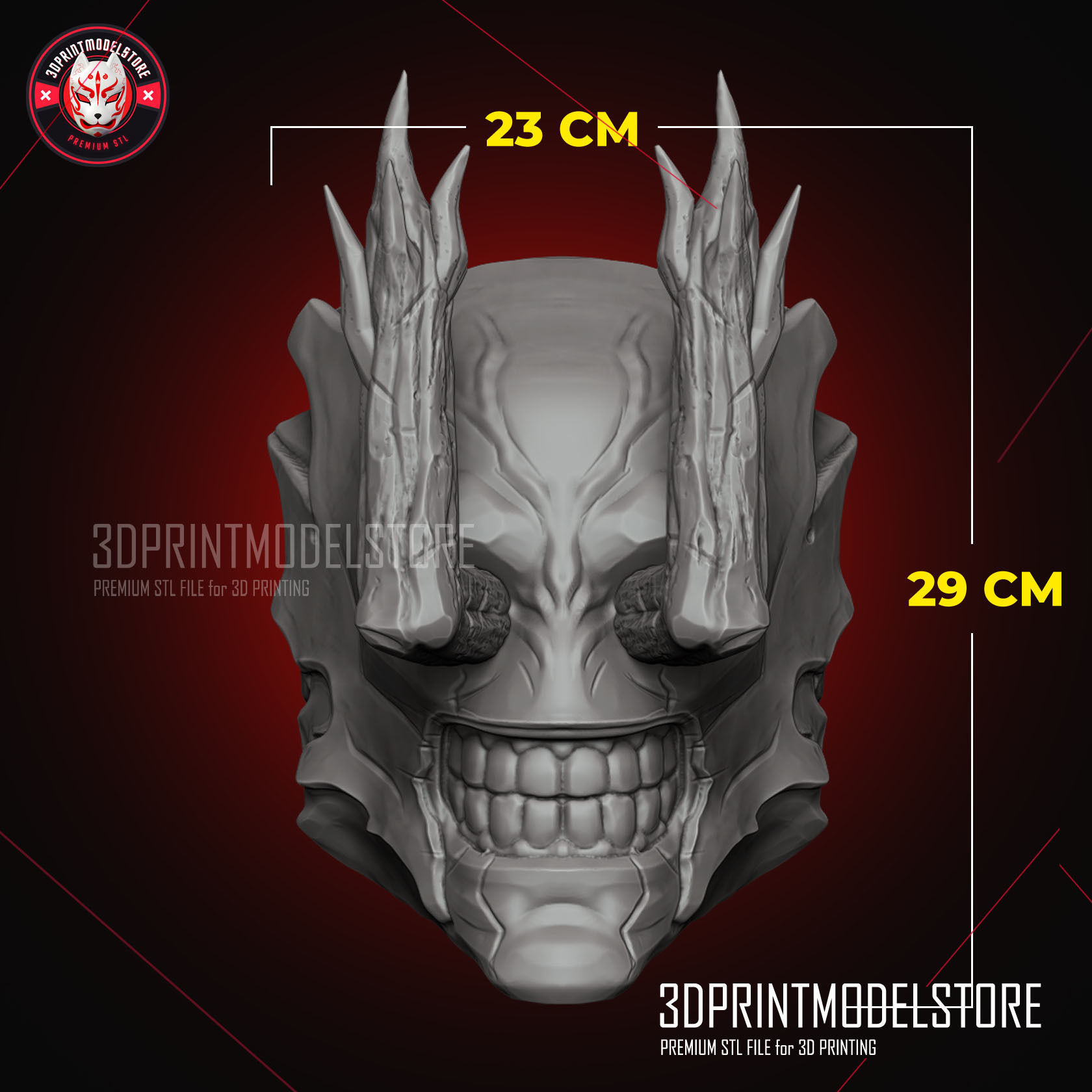 Hanami Mask - Jujutsu Kaisen Cosplay Helmet - Halloween Costume 3D ...