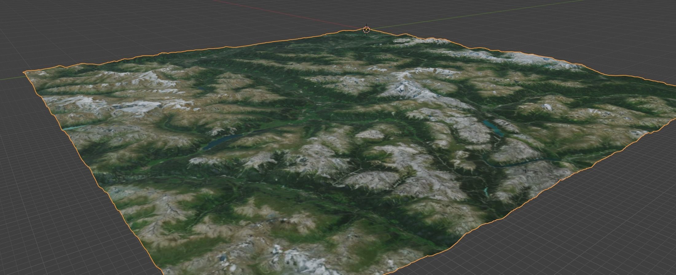 Alp Terrain 8 3D model | CGTrader
